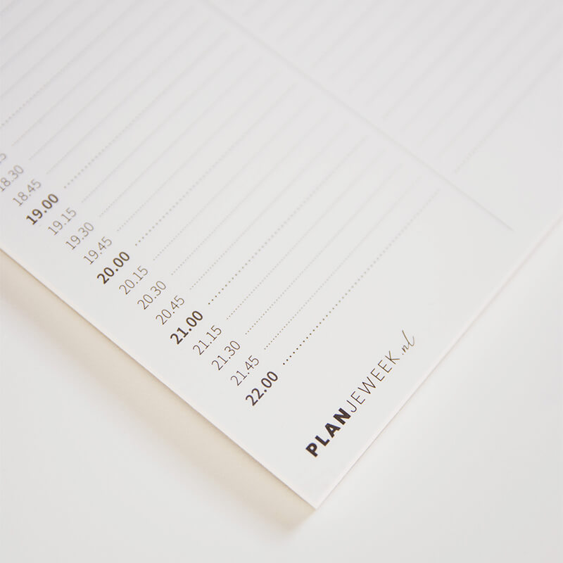 De voordelen van een planner per kwartier - Blog Planjeweek.nl