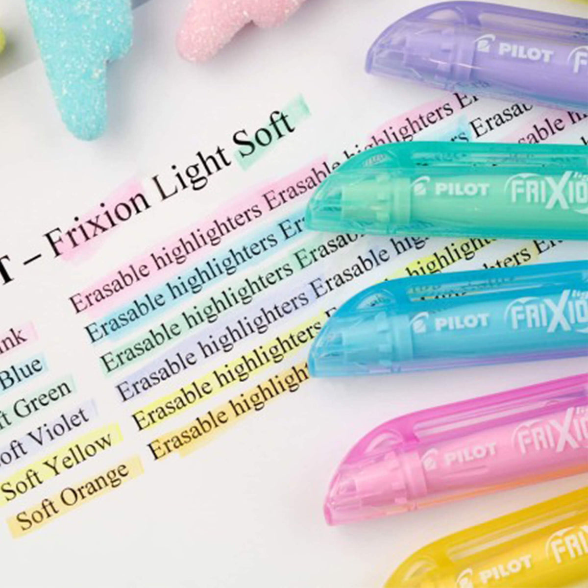 Uitwisbare marker? Shop Pilot FriXion highlighters! - Planjeweek.nl
