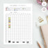 Printable - Pixel dagboek per jaar - Planjeweek.nl