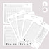 Printable - Pixel dagboek per jaar - Planjeweek.nl