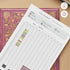 Printable - Pixel dagboek per jaar - Planjeweek.nl