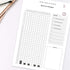Printable - Pixel dagboek per jaar - Planjeweek.nl